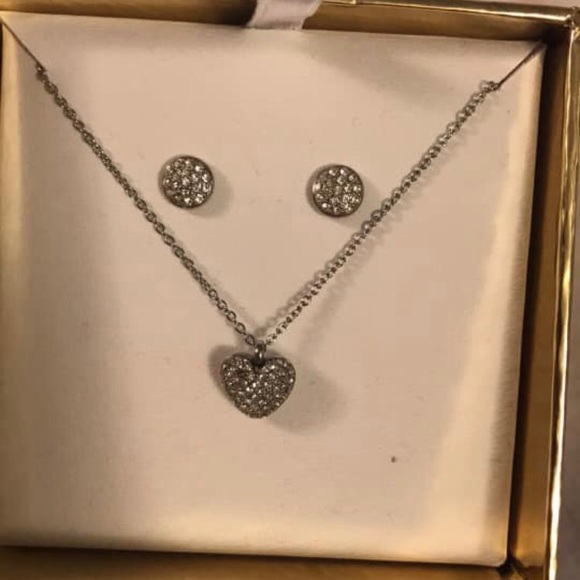 Michael Kors | Jewelry | Michael Kors Necklace And Earring Set | Poshmark